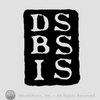 Mark with The letters "DS BS IS" and a rectangle. | #93811