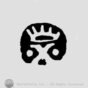 Mark with The crowned letter "X", two dots and a | #93957