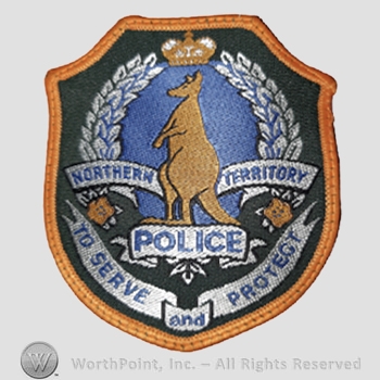 Mark with The text "NORTHERN TERRITORY POLICE TO | #941379