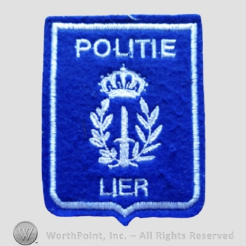 Mark with The text "POLITIE LIER", a crown, a | #941434