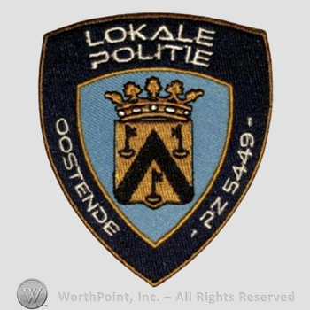 Mark with The text "LOKALE POLITIE OOSTENDE PZ | #941456