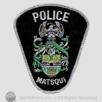 Mark with The text "POLICE MATSQUI", an eagle and | #941519