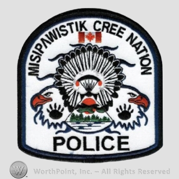 Mark with The text "MISIPAWISTIK CREE NATION | #941562