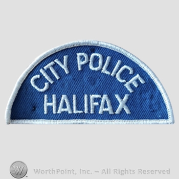 Mark with The text "CITY POLICE HALIFAX". | #941578