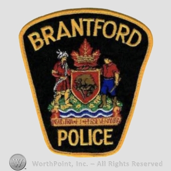 Mark with The text "BRANTFORD POLICE", two | #941585