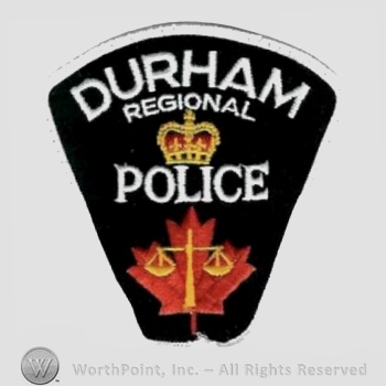 Mark with The text "DURHAM REGIONAL POLICE", a | #941600