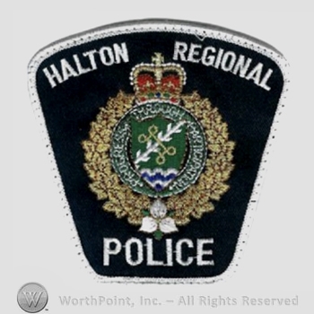 Mark with The text "HALTON REGIONAL POLICE", a | #941603