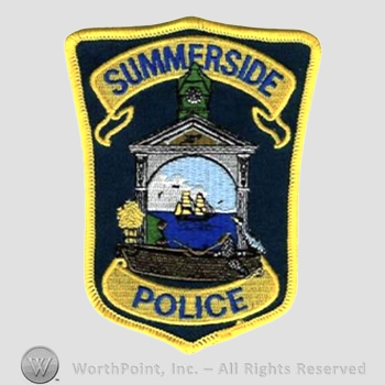 Mark with The text "SUMMERSIDE POLICE", a ship | #941645