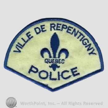 Mark with The text "VILLE DE REPENTIGNY QUEBEC | #941676