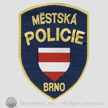 Mark with The text "MESTSKA POLICIE BRNO" and a | #941710