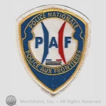 Mark with The text "PAF POLICE NATIONALE POLICE | #941766