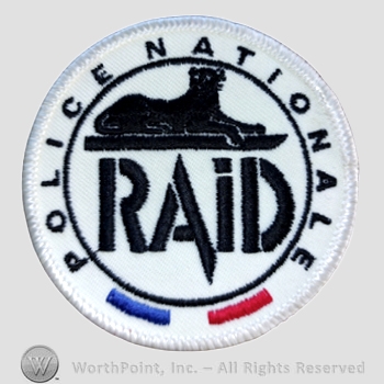 Mark with The text "RAID POLICE NATIONALE", a | #941789