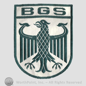Mark with the letters "BGS", an eagle and a | #941813