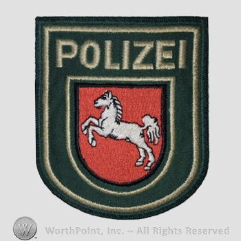 Mark with The word "POLIZEI", a shield and a | #941832