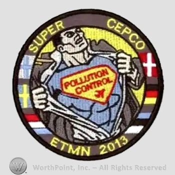 Mark with The text "POLLUTION CONTROL, SUPER | #941973