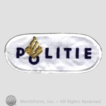 Mark with The word "POLITIE", a flame and an oval | #942054