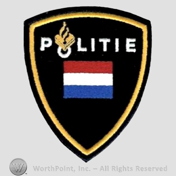 Mark with The word "POLITIE", a flame, a flag and | #942059