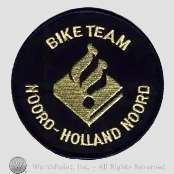 Mark with The text "BIKE TEAM NOORD-HOLLAND | #942098