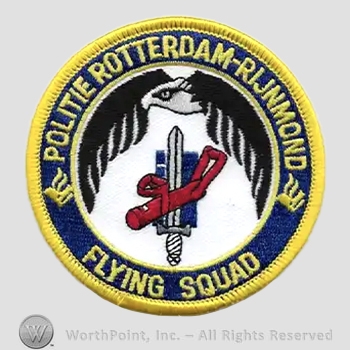 Mark with The text "POLITIE ROTTERDAM-RIJNMOND | #942982