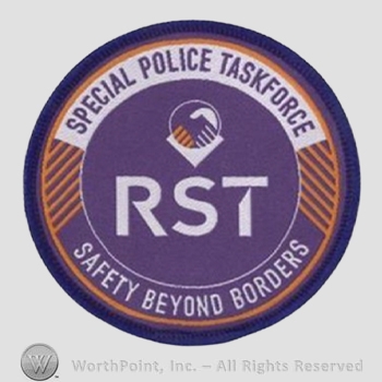 Mark with The text "RST SPECIAL POLICE TASKFORCE | #943056