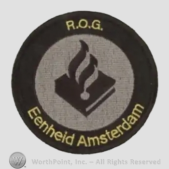 Mark with The text "R.O.G. Eenheid Amsterdam", a | #943095