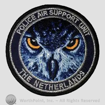 Mark with The text "POLICE AIR SUPPORT UNIT THE | #943174