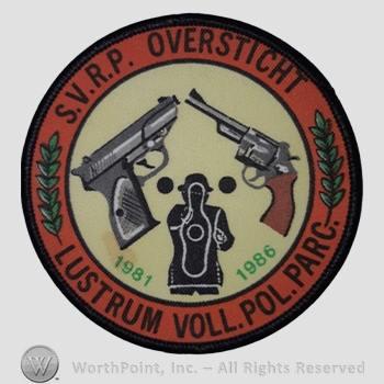 Mark with The text "S.V.R.P. OVERSTICHT VOLL. | #943255