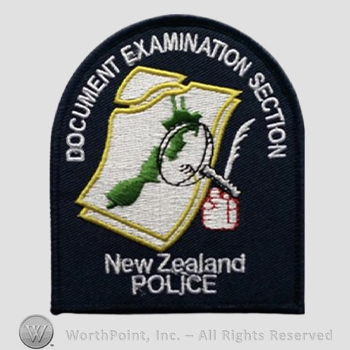 Mark with The text "DOCUMENT EXAMINATION SECTION | #943269