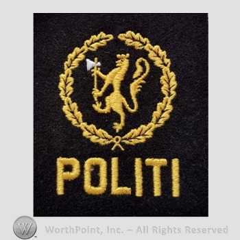 Mark with The word "POLITI", a wreath, an animal | #943272