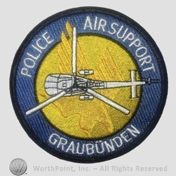 Mark with The text "POLICE AIR SUPPORT | #943588