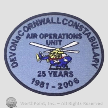Mark with The text "DEVON CORNWALL CONSTABULARY | #943648