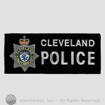 Mark with The text "CLEVELAND POLICE, CLEVELAND | #943651