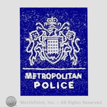 Mark with The text "METROPOLITAN POLICE", a | #943687