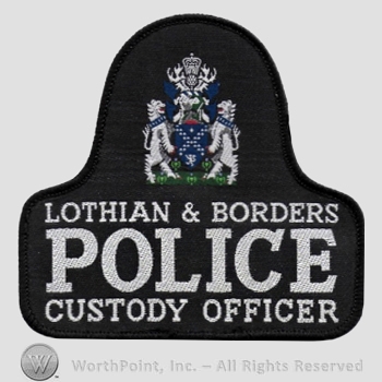 Mark with The text "LOTHIAN & BORDERS POLICE | #943694