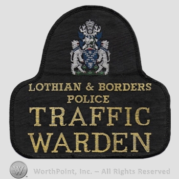 Mark with The text "LOTHIAN & BORDERS POLICE | #943695