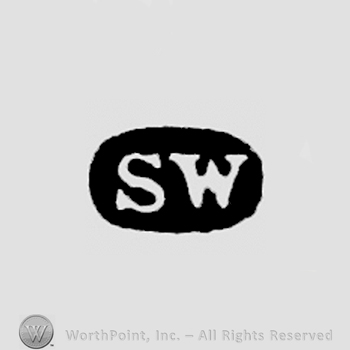 Mark with The letters "SW" and an oval. | #94815