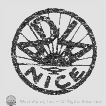 Mark with A circle, a shape like a sun and the | #948781