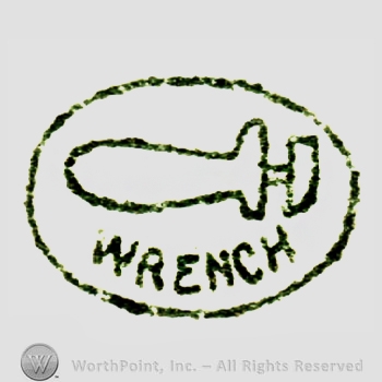 Mark with An oval, a shape like a wrench and the | #949462