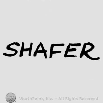 Mark with Shafer written | #9498