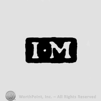 Mark with The letters "J.M". | #95165