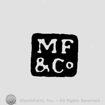Mark with The text "MF &Co." and a square. | #95192