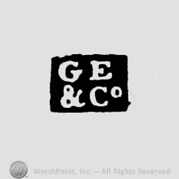 Mark with The text "GE &Co." and a square. | #95197