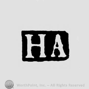 Mark with The letters "HA", and a rectangle. | #95262