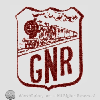 Mark with The letters "GNR", a train and a | #955328