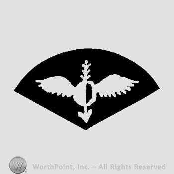 Mark with A circle, two wings and an arrow. | #958363