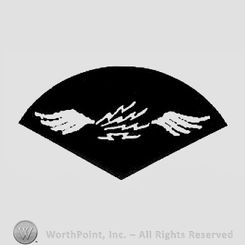 Mark with Four lightnings and two wings. | #958383