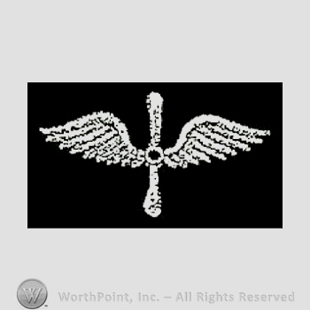 Mark with A propeller, two wings and a rectangle. | #959016