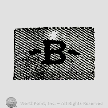 Mark with The letter "B", two wings and a | #959019