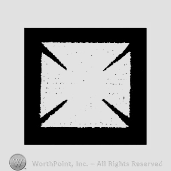 Mark with A Maltese cross and a square. | #959087