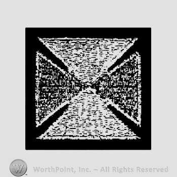 Mark with A Maltese cross and a square. | #959088